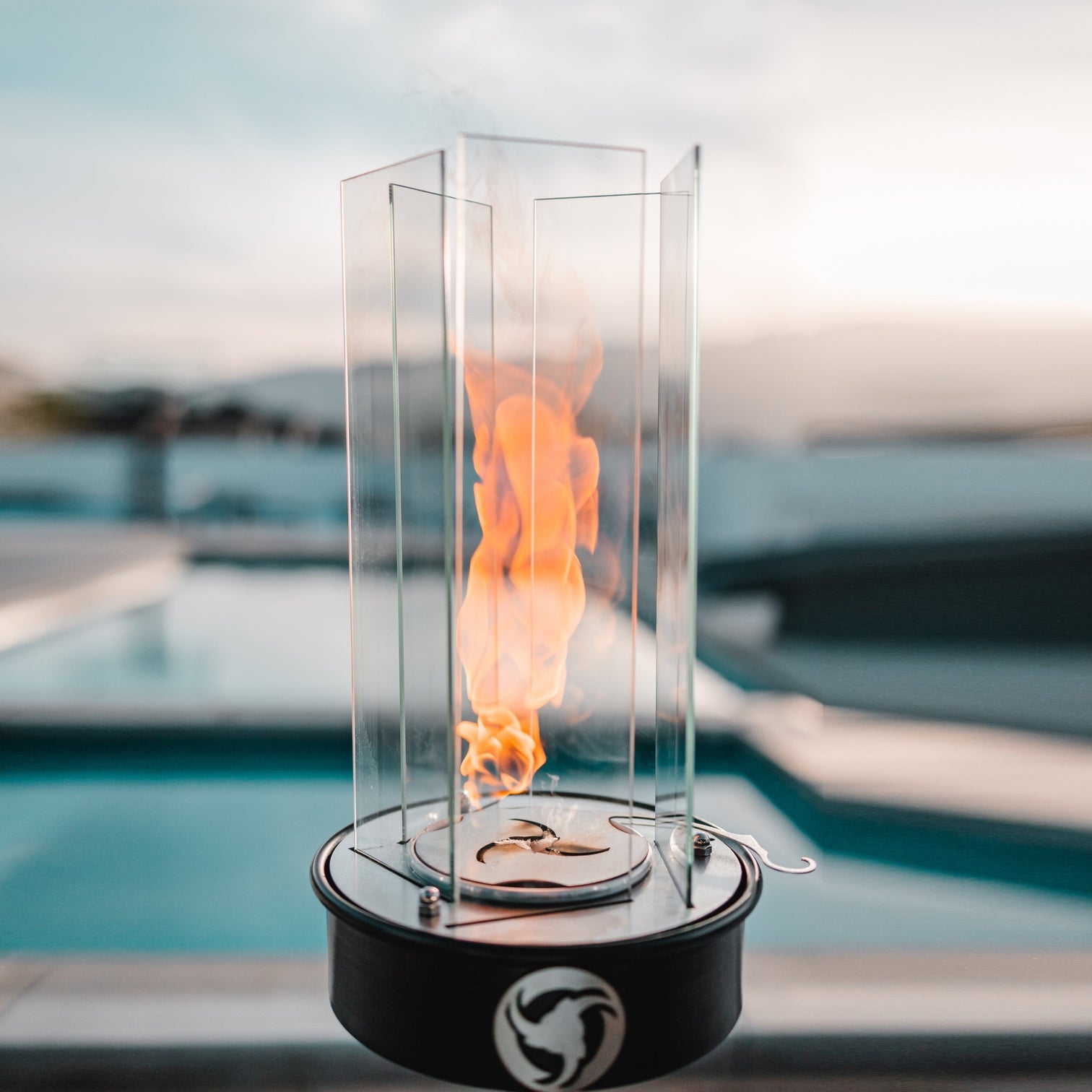 Tabletop Torches | Purchase Outdoor Glass Tabletop Tiki Torches with ...