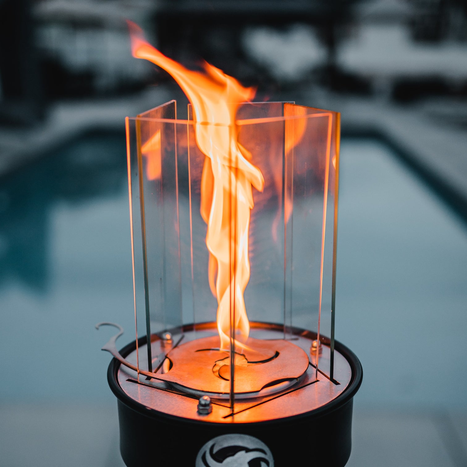 Tabletop Torches | Purchase Outdoor Glass Tabletop Tiki Torches with ...
