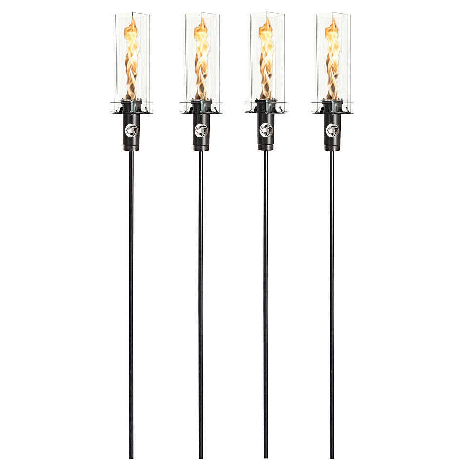 Tiki Torches & Tabletop Torches | Order Glass Tiki Torches & Modern ...