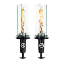 Vortek - Post Mounted Vortex Fire Torch - Halofire Torch