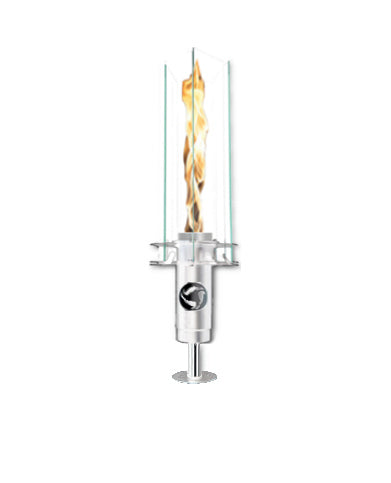 Vortek - Post Mounted Vortex Fire Torch - Halofire Torch