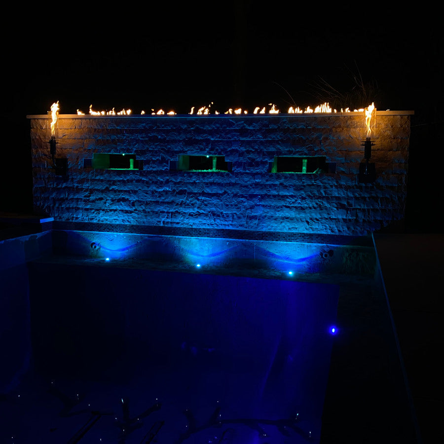 Vortek Wall Mounted NG/LP vortex fire torch with Electronic Ignition ...